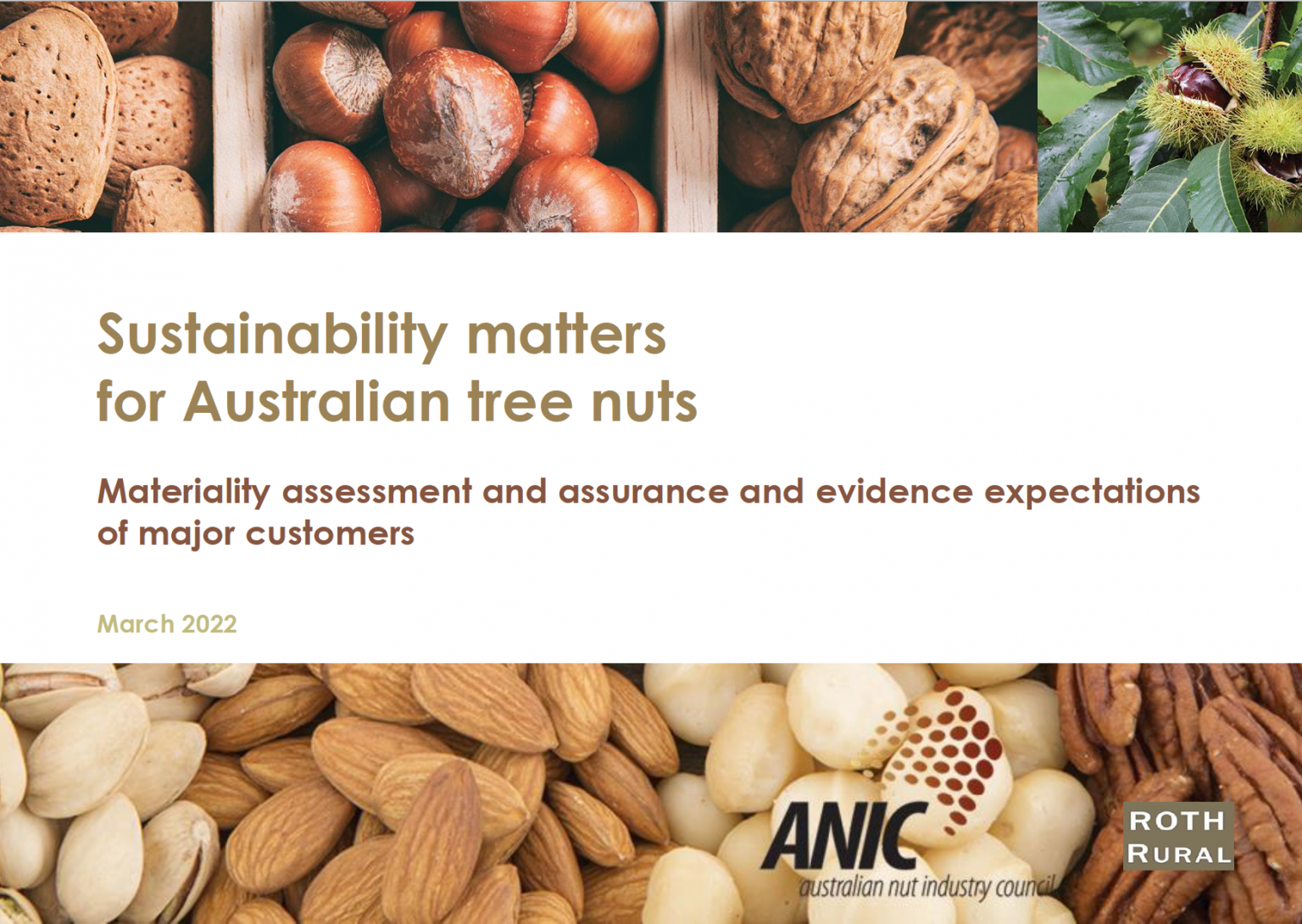 Sustainability Matters for Australian Tree Nut Growers – ANIC Official ...